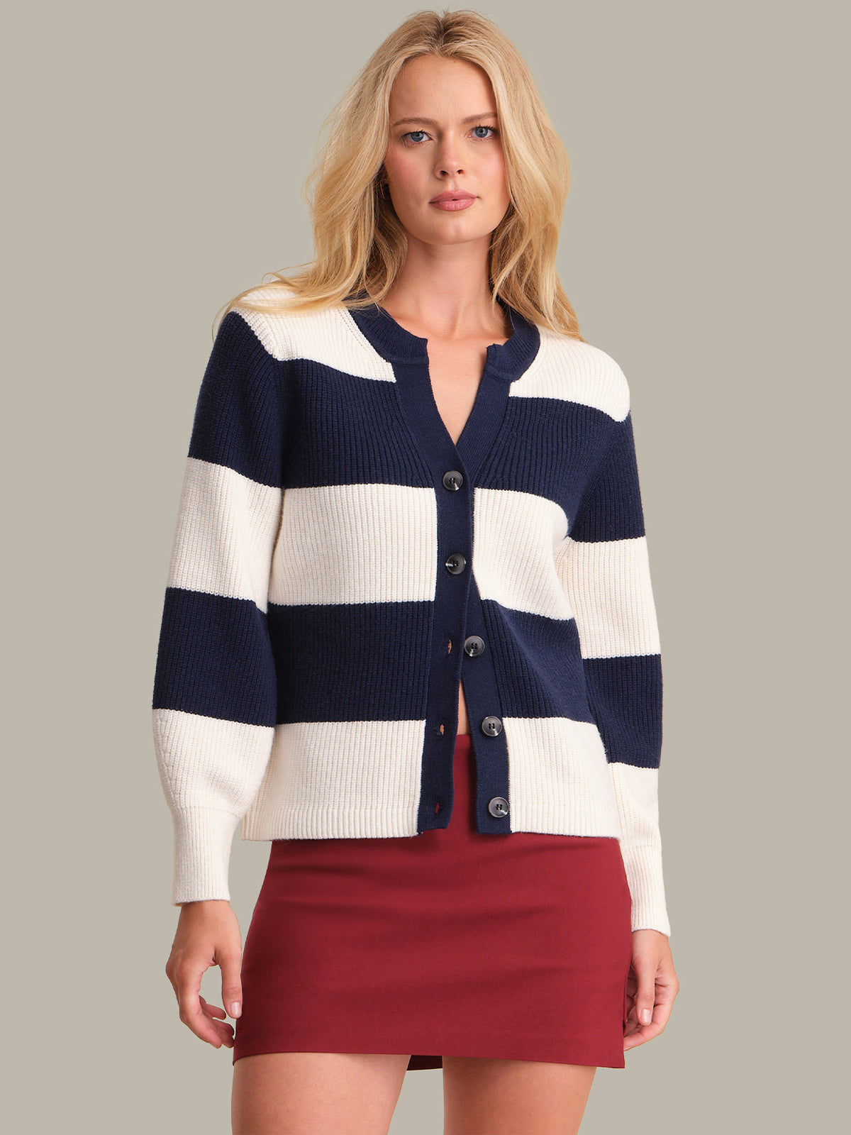 525 America Lottie: Rugby Cardigan