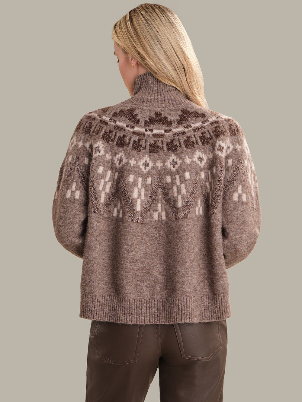 525 America Dakota: Fair Isle Alpaca Sweater